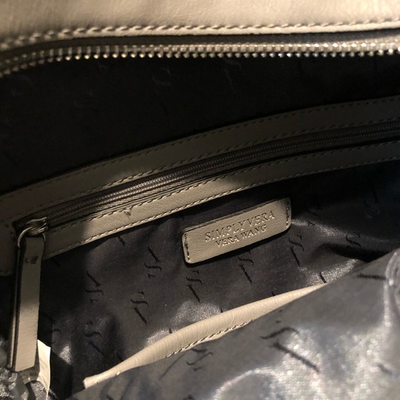 Simply Vera Vera Wang | Bags | Small Gray Backpack | Poshmark